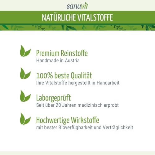 Sanuvit® NAC 800 mg – 180 vegane Kapseln, hochdosiert - Fit 24
